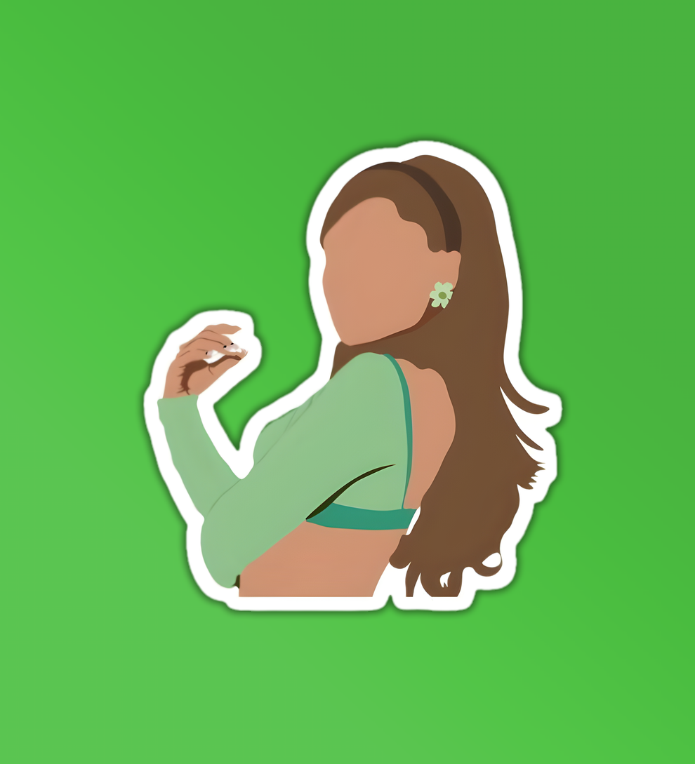 Ariana Grande Sticker – Peeekaboo