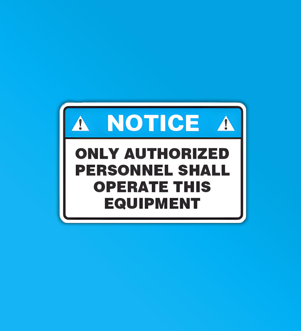 Authorized Personnel Sticker – Peeekaboo
