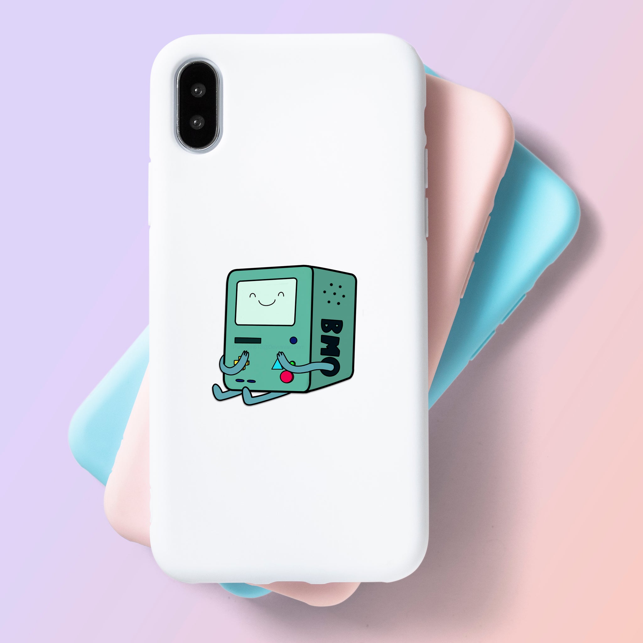 BMO Sticker – Peeekaboo