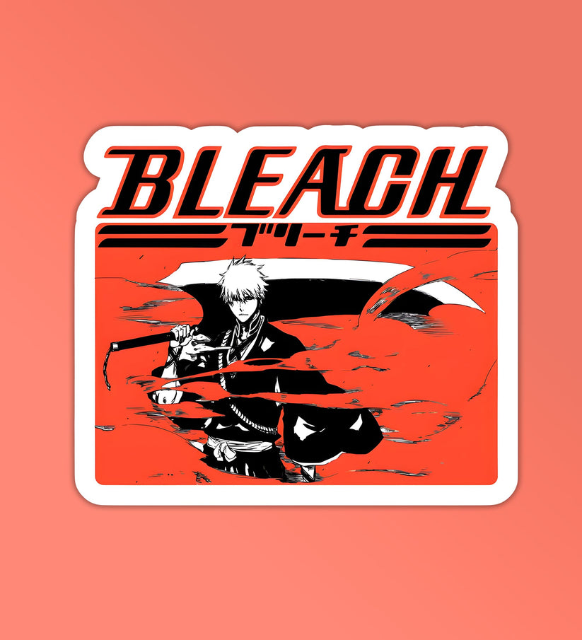 Bleach Ichigo Sticker - Laptop & Mobile Stickers – Peeekaboo