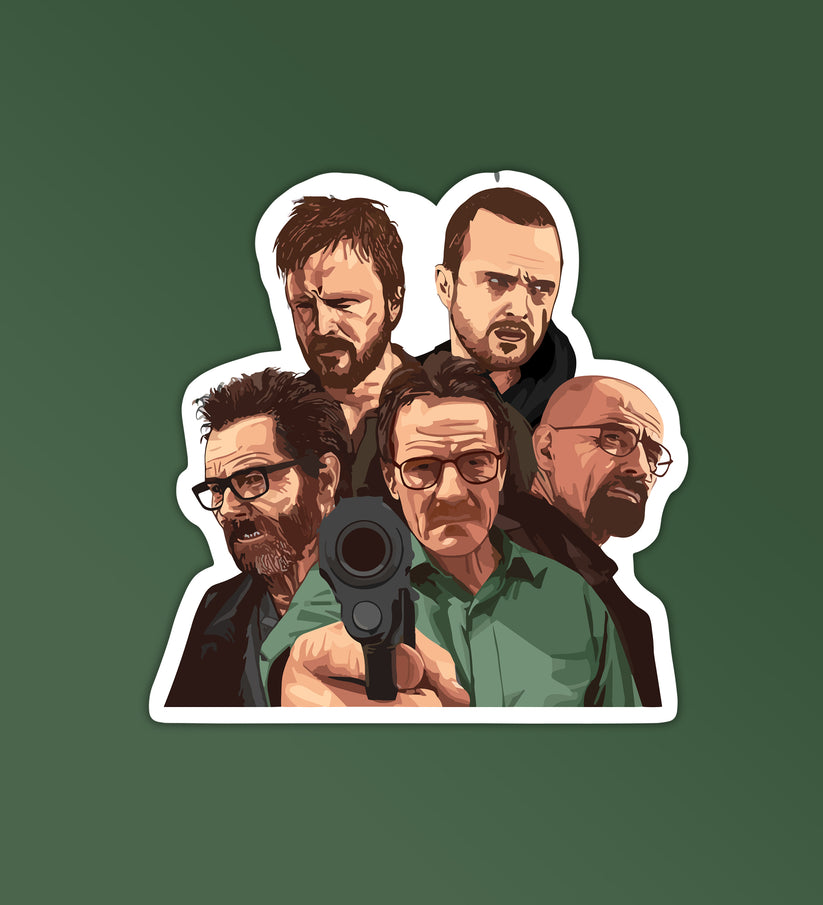 Breaking Bad Sticker – Peeekaboo