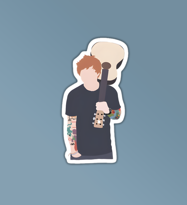 Ed Sheeran Sticker – Peeekaboo