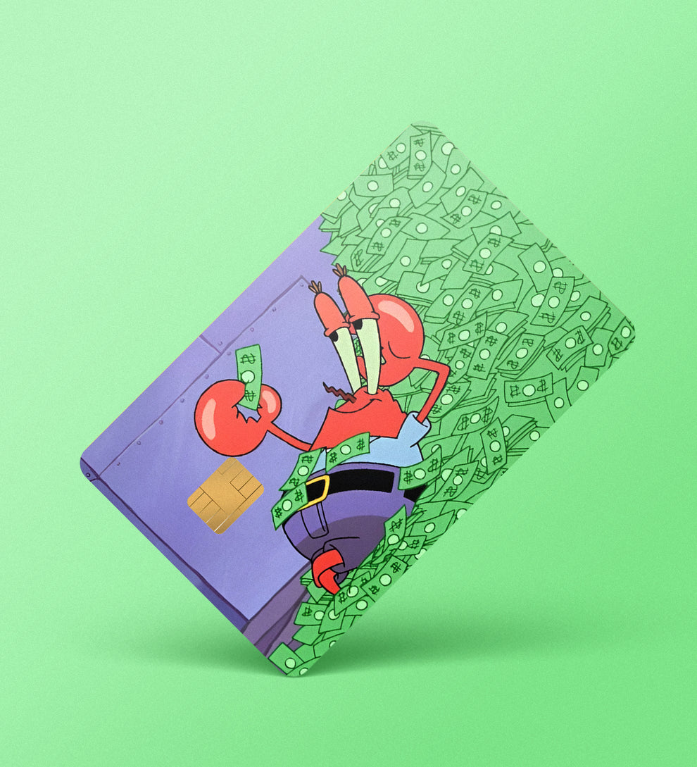 Mr Krabs Money - Credit / Debit Card Skin – Peeekaboo