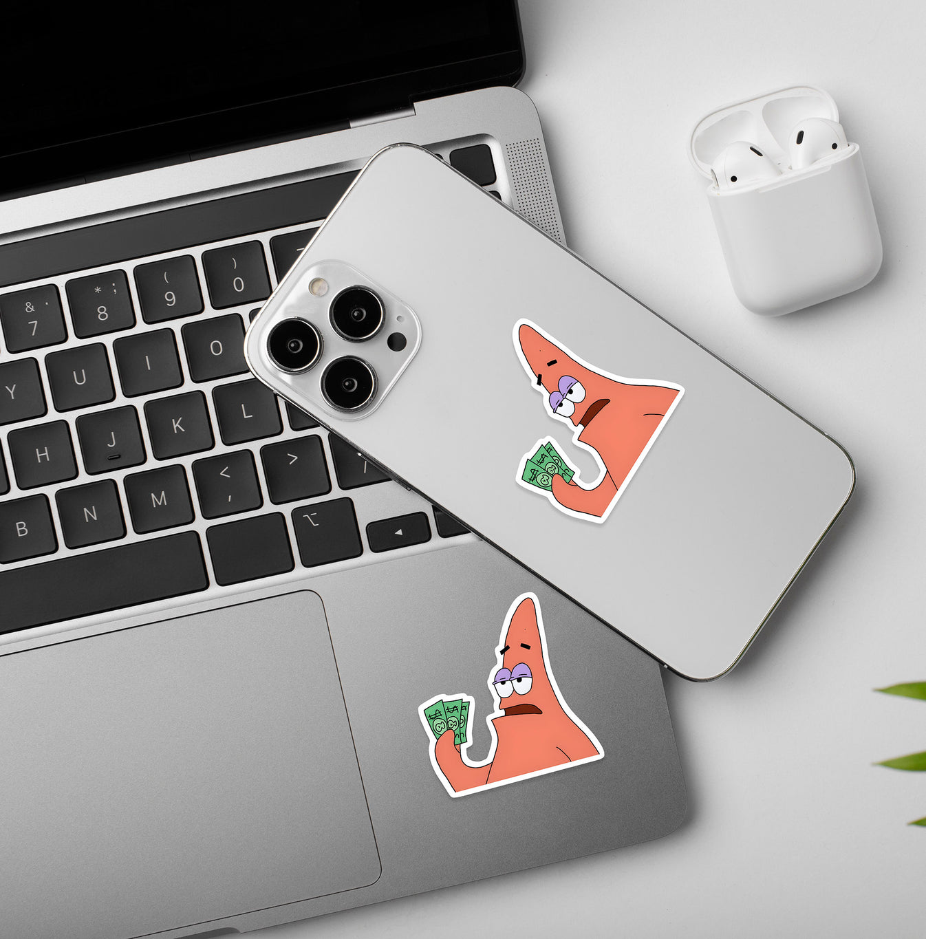 Patrick Star Take My Money Sticker – Peeekaboo