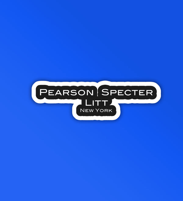 Pearson Specter Litt | Suits - Laptop / Mobile Sticker – Peeekaboo