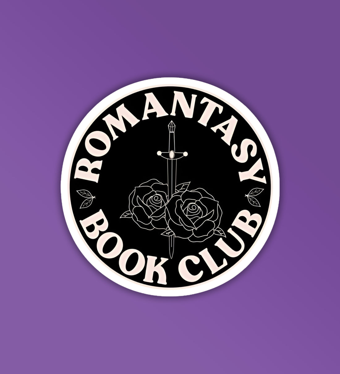 Romantasy Book Club - Laptop & Mobile Stickers – Peeekaboo