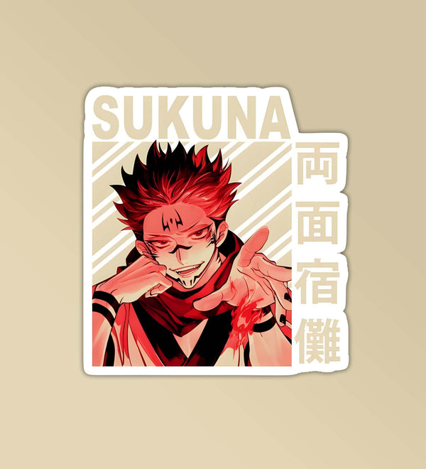 Sukuna Sticker – Peeekaboo