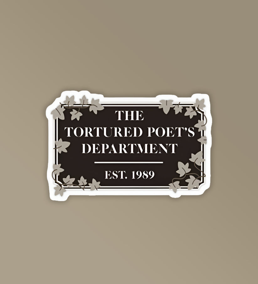 The Tortured Poet's Department - Taylor Swift Stickers – Peeekaboo