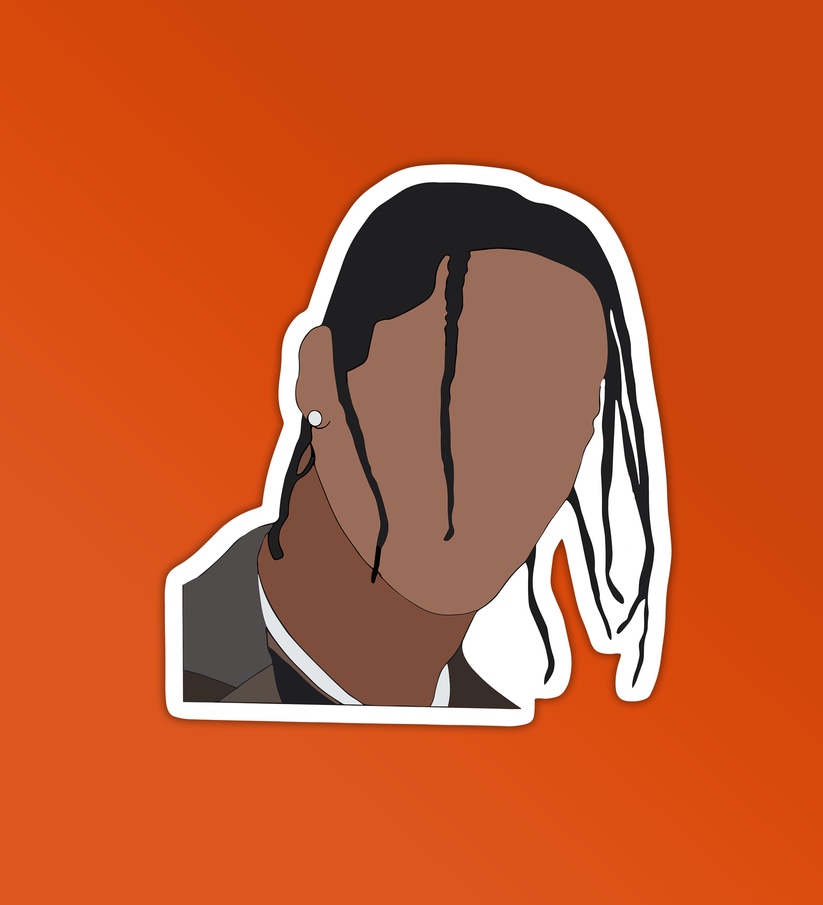 Travis Scott Sticker – Peeekaboo